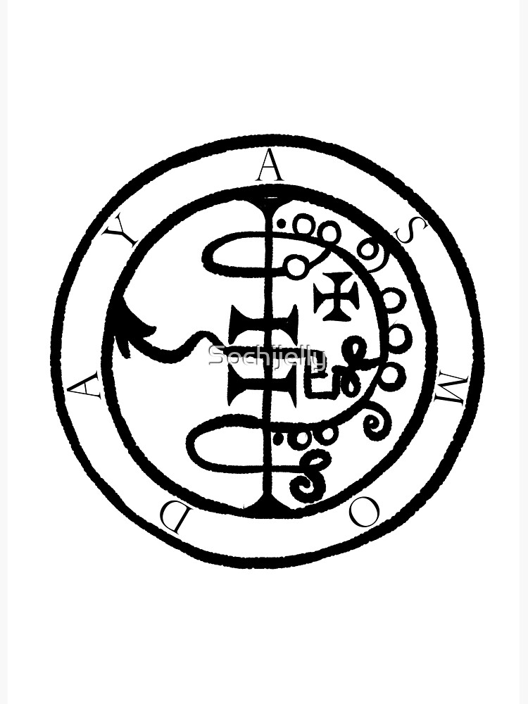 "Asmodeus Sigil" Poster for Sale by Sochijelly | Redbubble