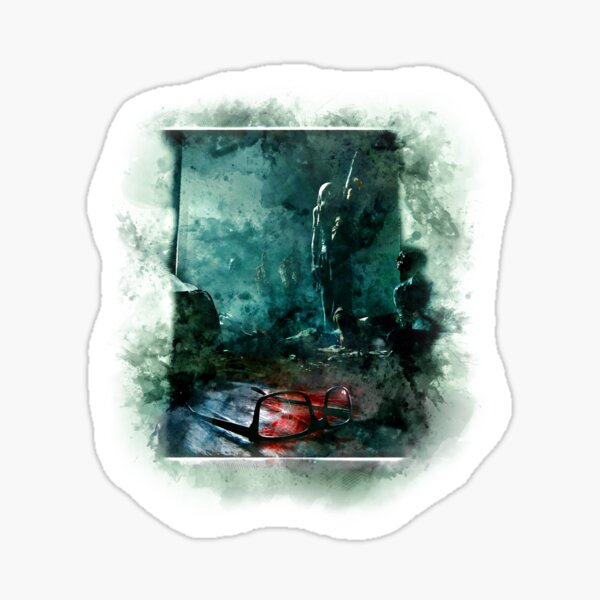 "Outlast 2 Slaughterhouse Painting" Sticker for Sale by TortillaChief ...
