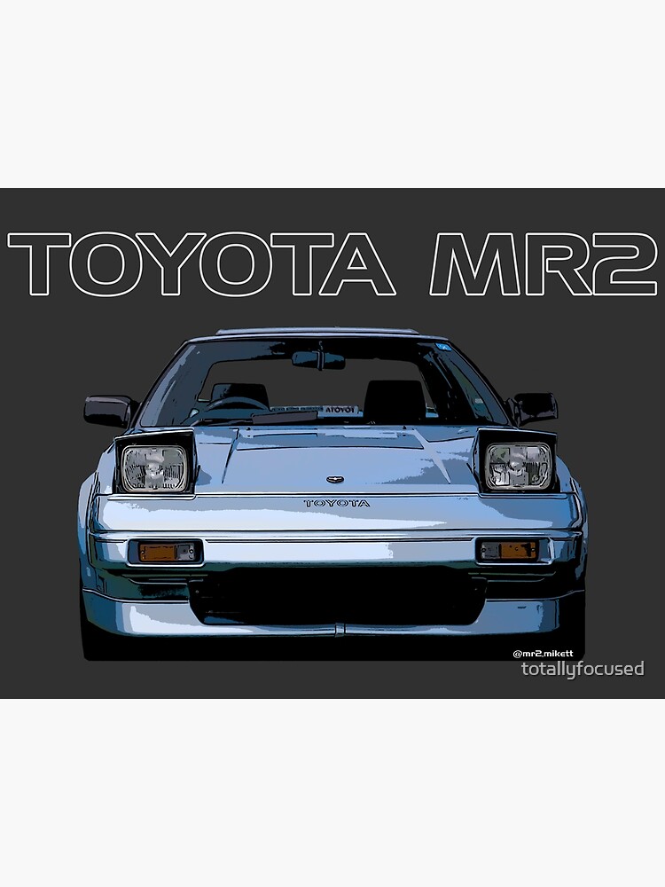 "Toyota MR2 MK1 AW11" Photographic Print for Sale by totallyfocused ...