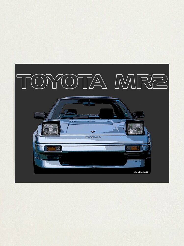 "Toyota MR2 MK1 AW11" Photographic Print for Sale by totallyfocused ...