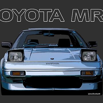 "Toyota MR2 MK1 AW11" Sticker for Sale by totallyfocused | Redbubble
