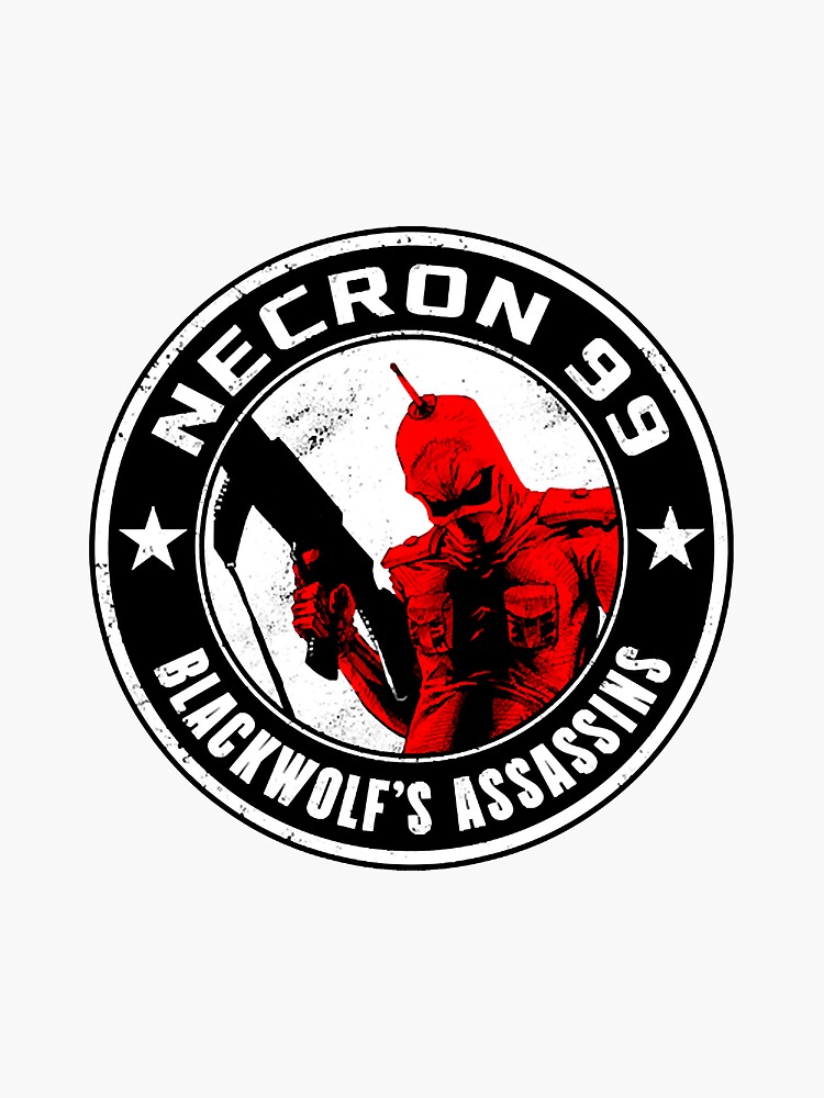 "Necron 99 " Sticker for Sale by Johanna12H | Redbubble