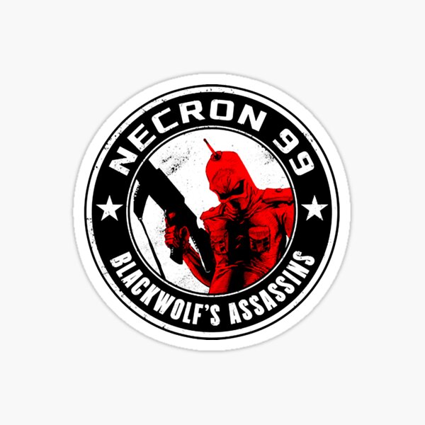 "Necron 99 " Sticker for Sale by Johanna12H | Redbubble