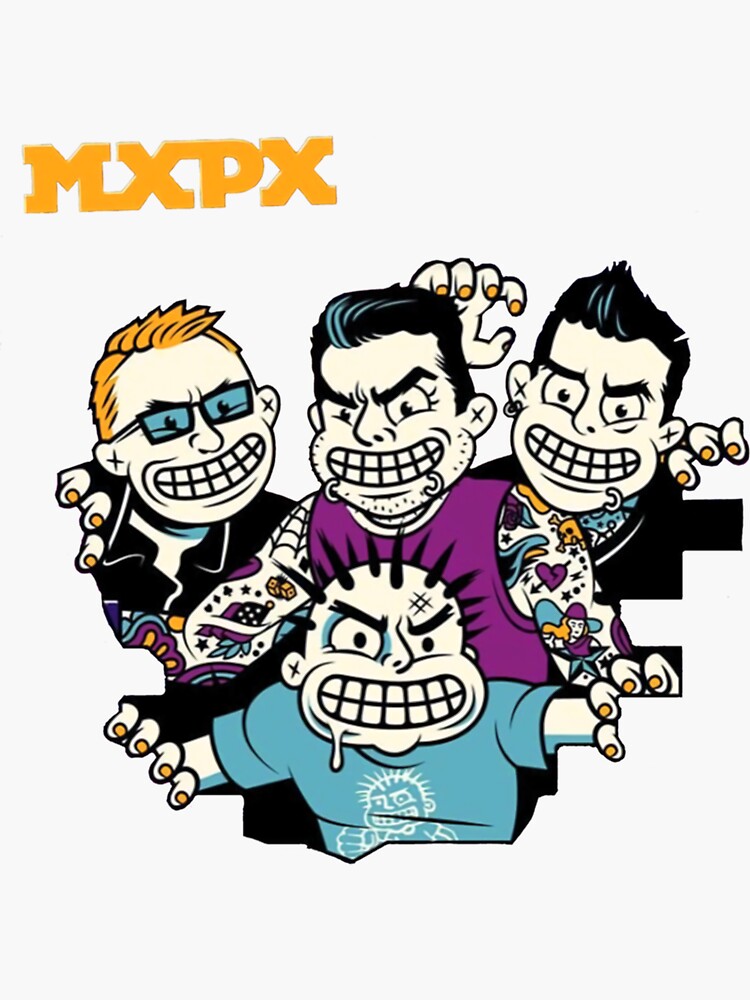 "Mxpx Zipped Hoodie" Sticker for Sale by vazquezjer | Redbubble