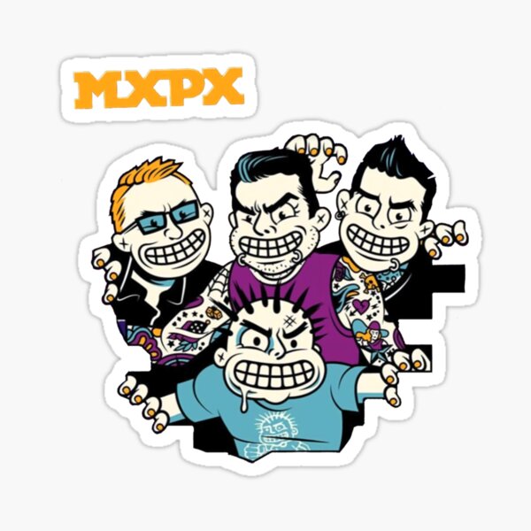 "Mxpx Zipped Hoodie" Sticker for Sale by vazquezjer | Redbubble