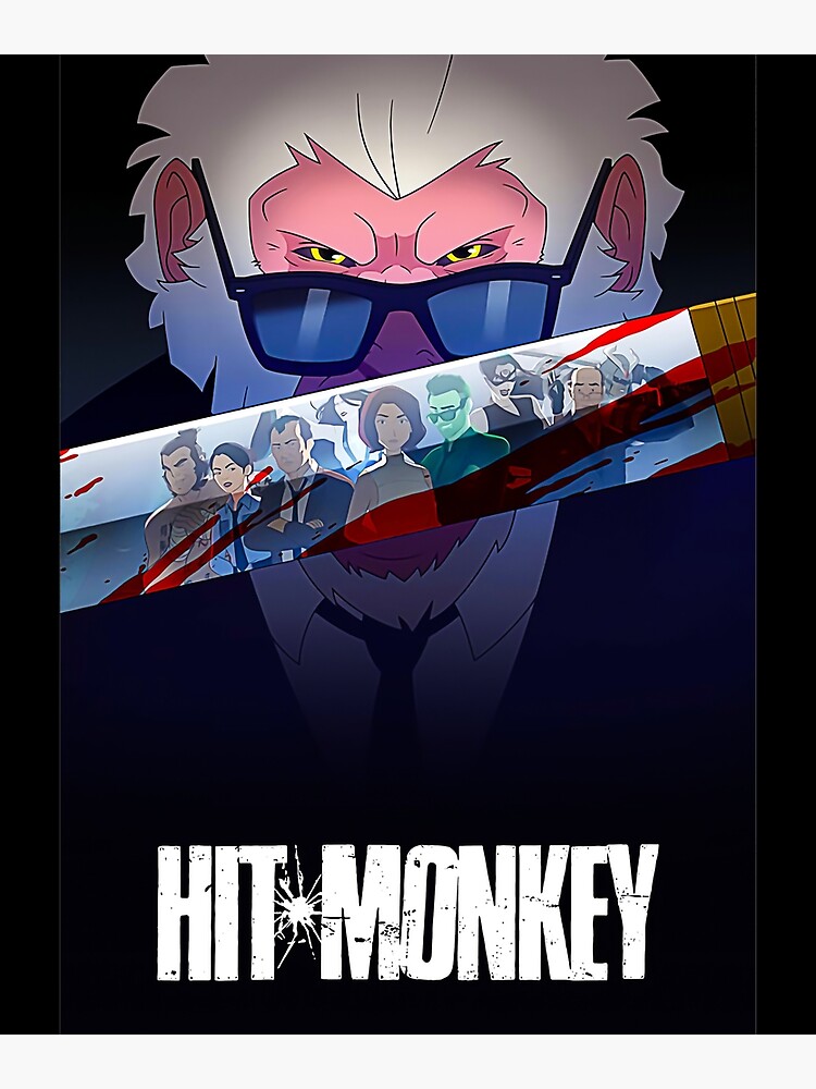"Hit Monkey Hit Monkey Cartoon" Poster for Sale by Theclashen | Redbubble