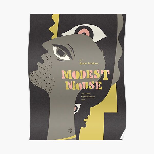 "Modest Mouse Various Screen Posters Art" Poster for Sale by ...