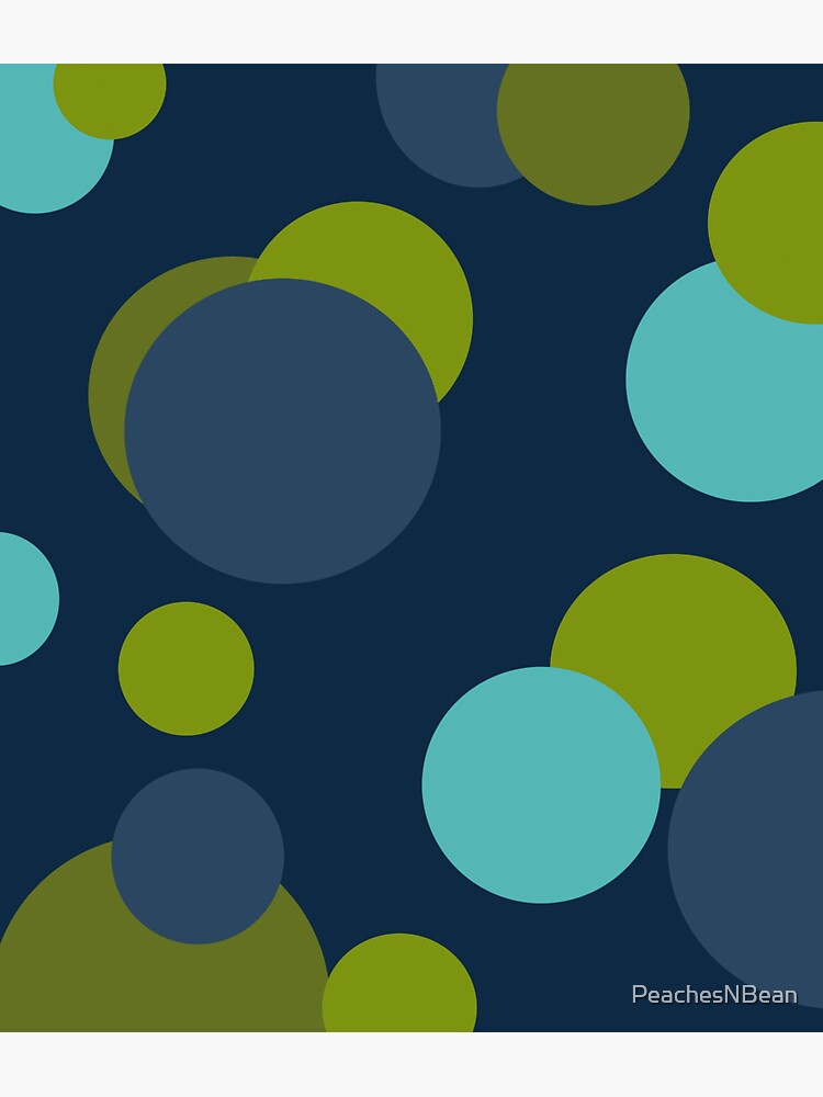 "Green-blue Dot" Sticker for Sale by PeachesNBean | Redbubble