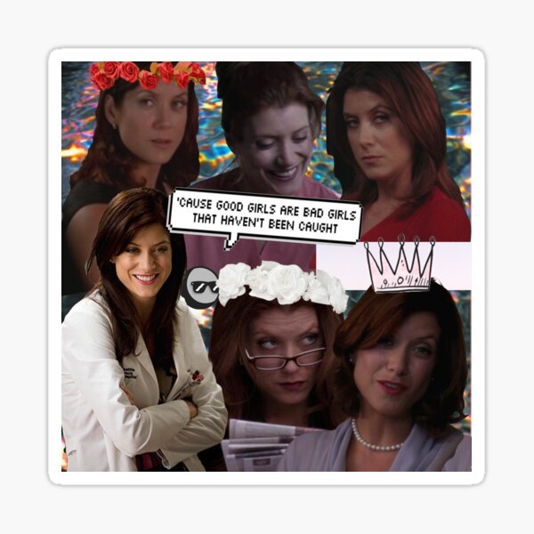 "Addison Shepherd - Kate Walsh " Sticker for Sale by thebyouzy | Redbubble