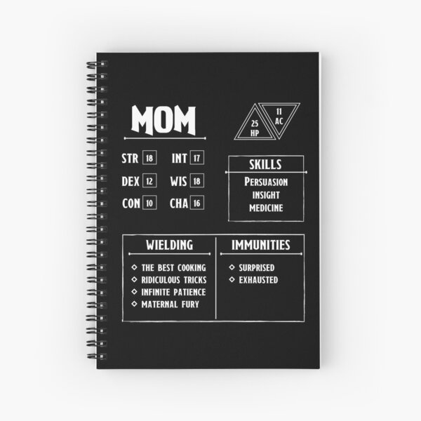"Mom Character Sheet | Dungeons and Dragons Shirt | DND Shirt ...