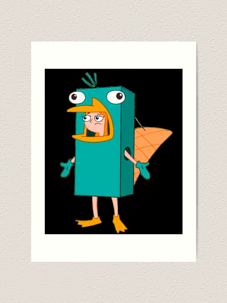 "Phineas And Ferb Candace Perry Suit" Art Print for Sale by canerosoria ...