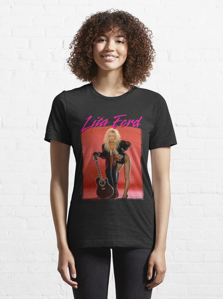 "Classic Tee Lita Ford Country Legend Art Gift" T-shirt for Sale by ...