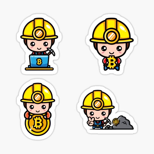"Bitcoin Miner Sticker Pack - The Currency of the Future." Sticker for ...
