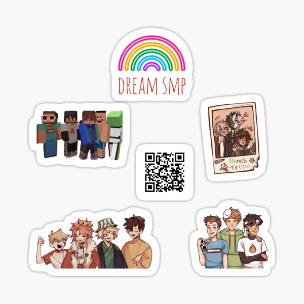 "dream smp sticker pack " Sticker for Sale by bestizeyy | Redbubble
