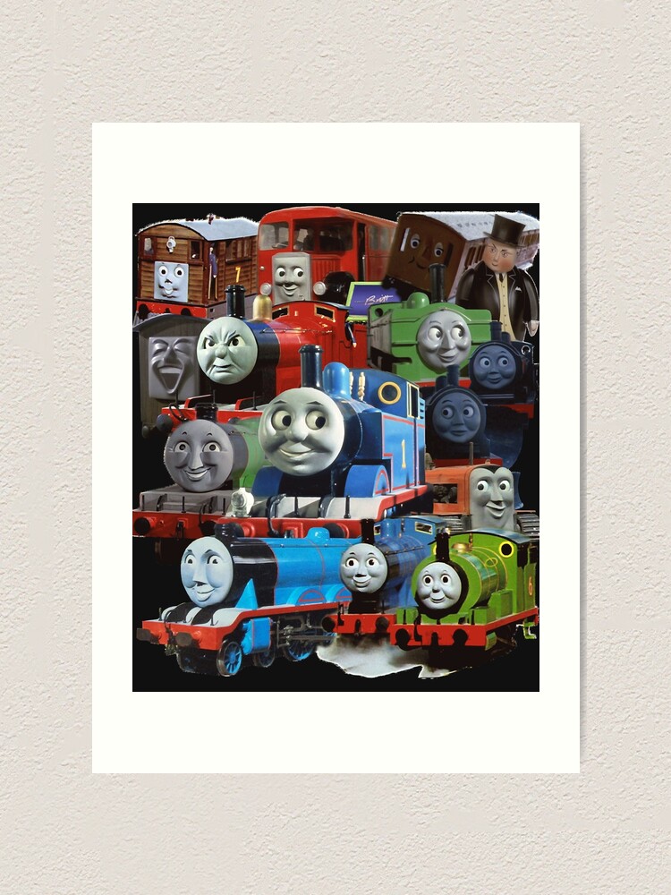 "Thomas the tank engine and friends classic design" Art Print for Sale ...