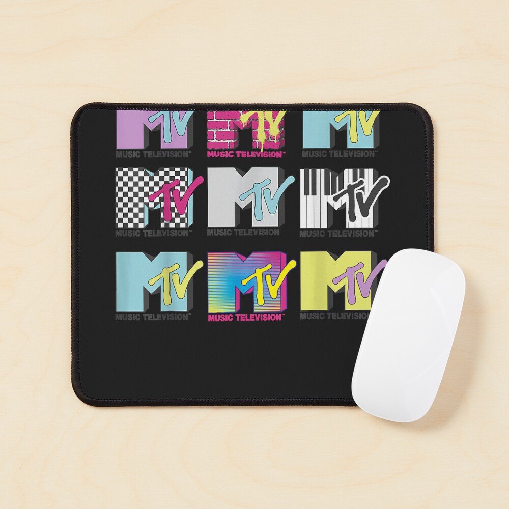 "Mtv logo stack style" Poster for Sale by MichaelPoole | Redbubble