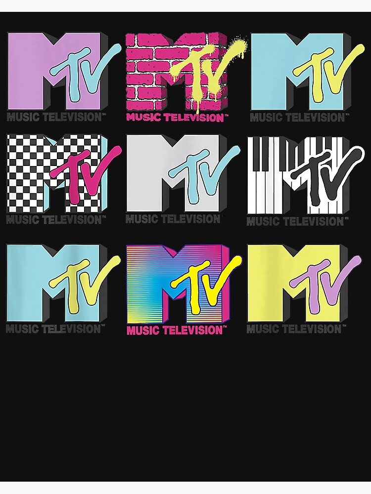 Mtv Artist Logo MTV Logo Red Boombox Graphic Acrylic Print By