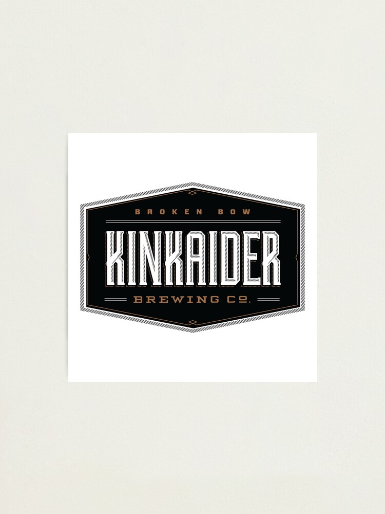 Lámina fotográfica «Logotipo de la cervecería Kinkaider Brewing Co ...