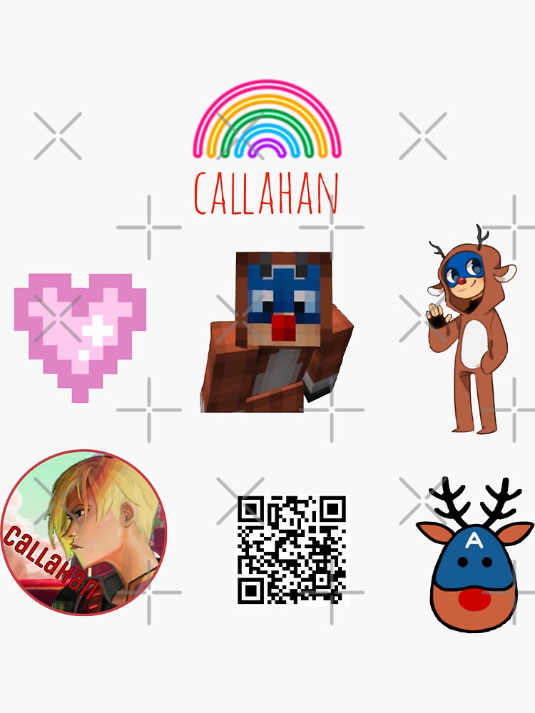 "Callahan sticker pack " Sticker for Sale by bestizeyy | Redbubble