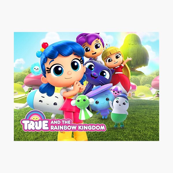 "True and the Rainbow Kingdom Design" Photographic Print for Sale by ...