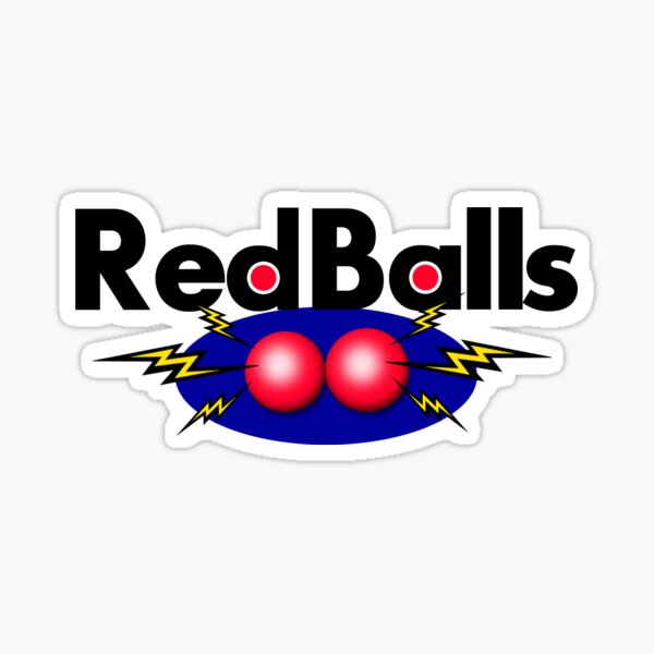 "RedBalls" Sticker for Sale by FDNY | Redbubble