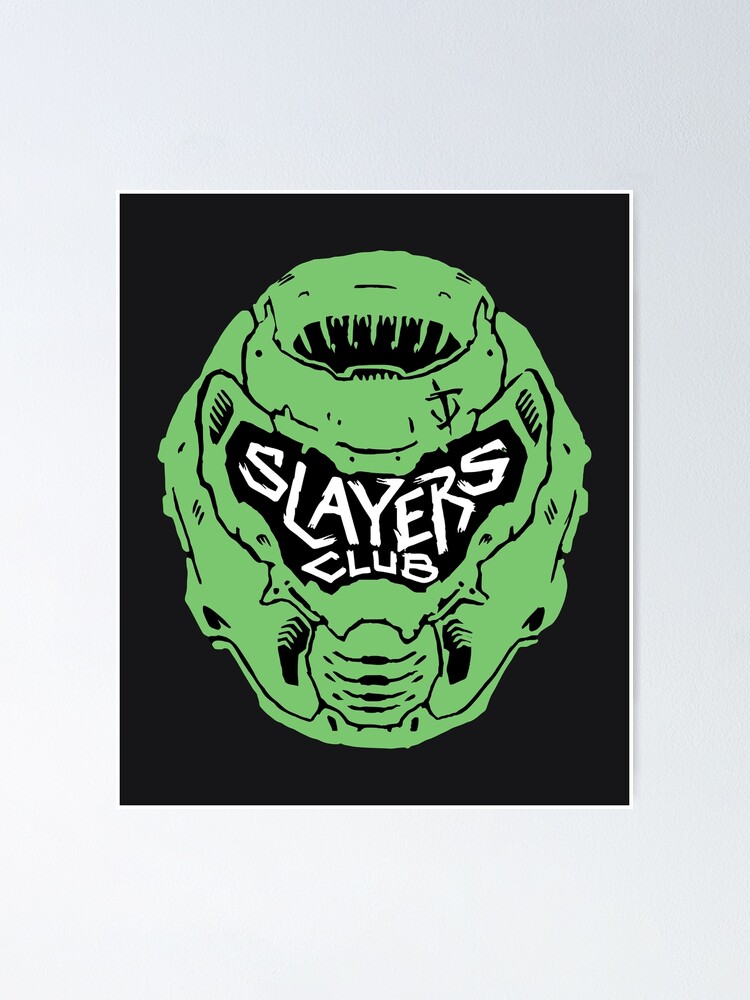 "Slayers Club" Poster by comicbookdude | Redbubble