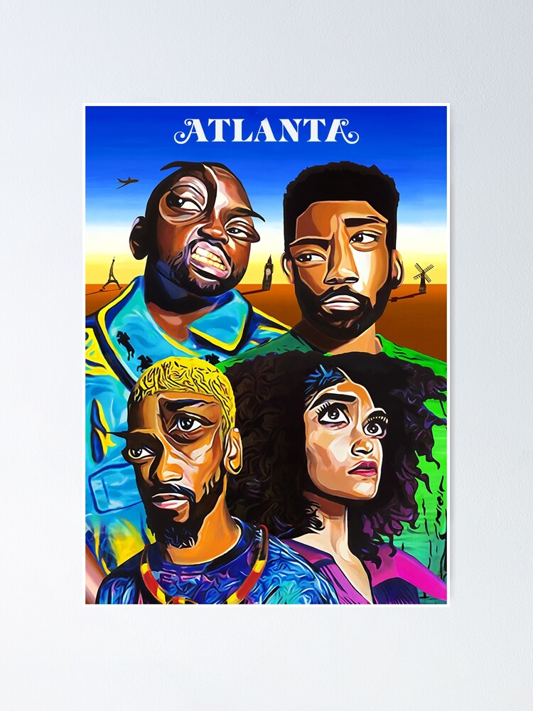 "Atlanta Mini Series" Poster for Sale by mikelull | Redbubble