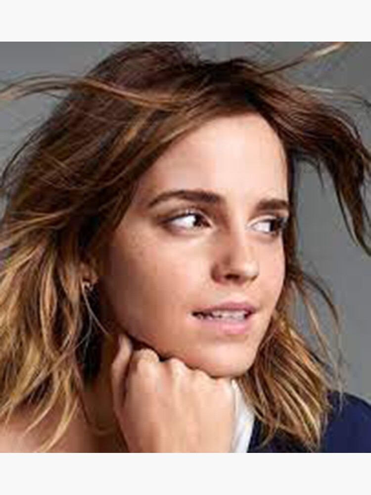 "Emma Watson - Poster" Sticker for Sale by Micheil9 | Redbubble