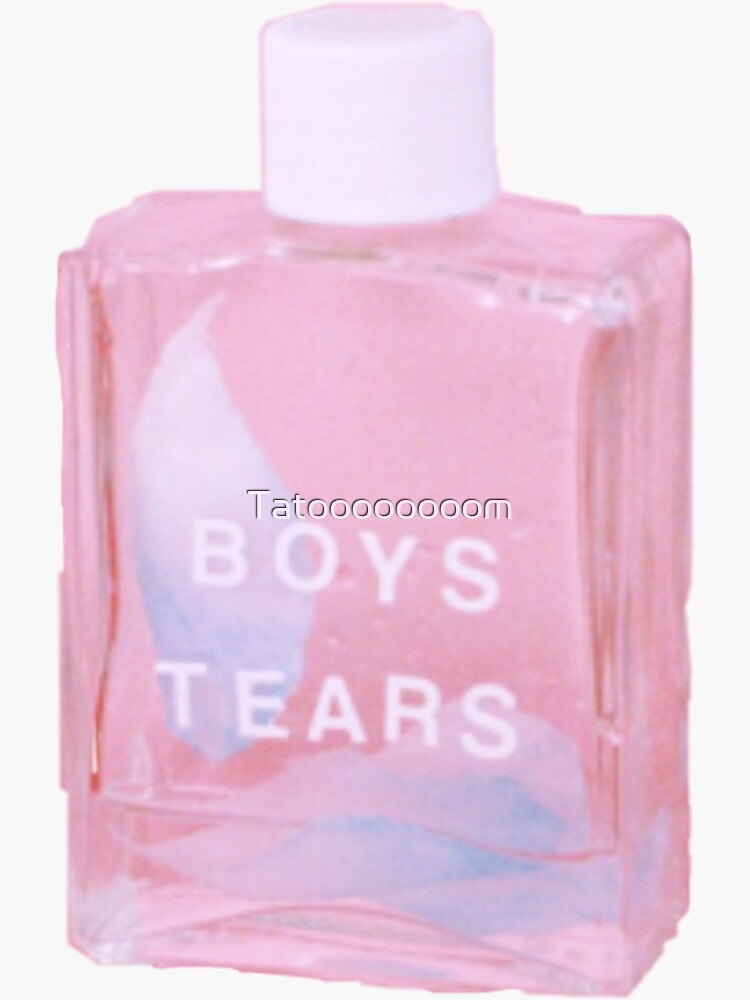"Boy Tears :)" Sticker for Sale by Tatoooooooom | Redbubble