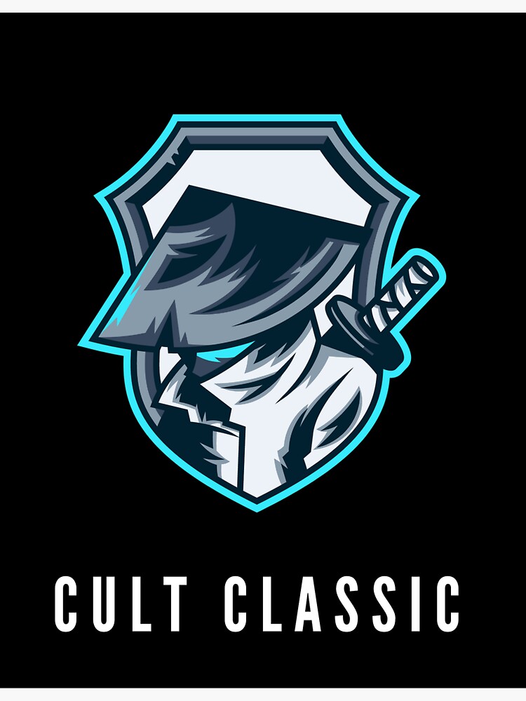 "Cult Classic Ninja" Sticker by CultClassicWear | Redbubble
