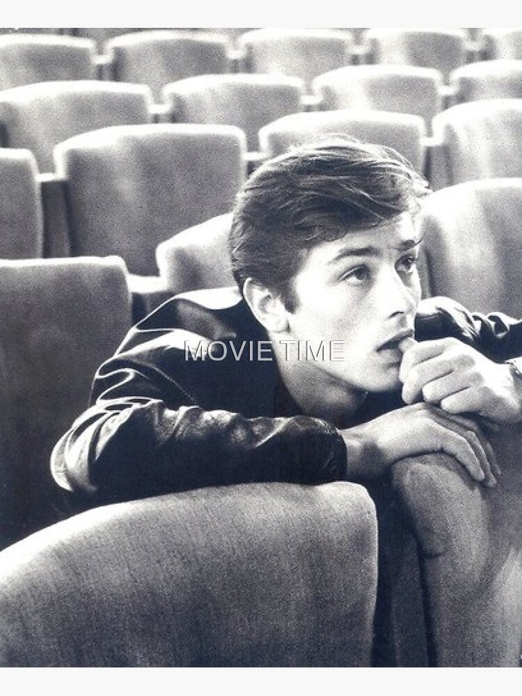 "Alain Delon" Sticker by ninazakri | Redbubble