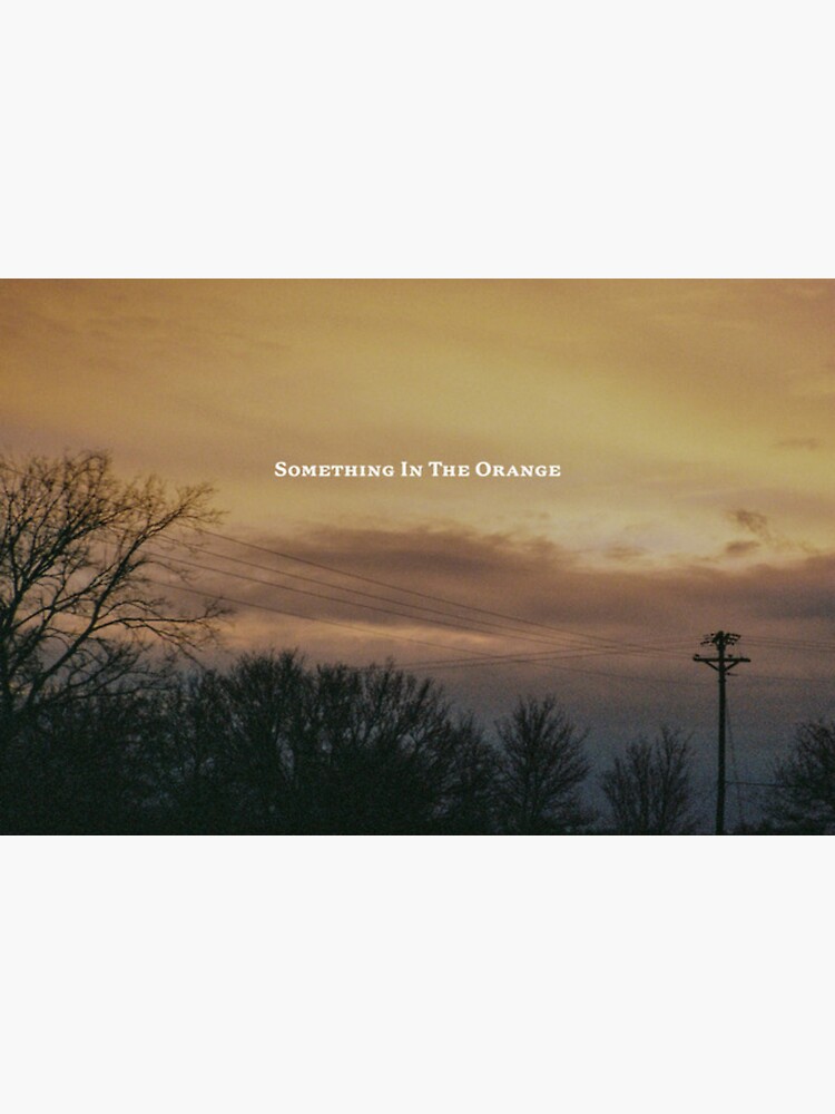 "Something in The Orange Zach Bryan" Sticker for Sale by Makattack99 | Redbubble