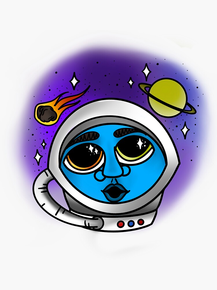 "Give me Space 2" Sticker for Sale by Chilidogart | Redbubble