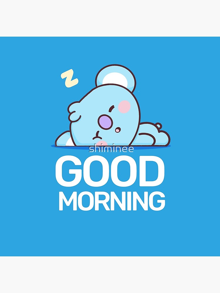 "Cute BT21 Character Koya Sleeping" Poster for Sale by shiminee | Redbubble