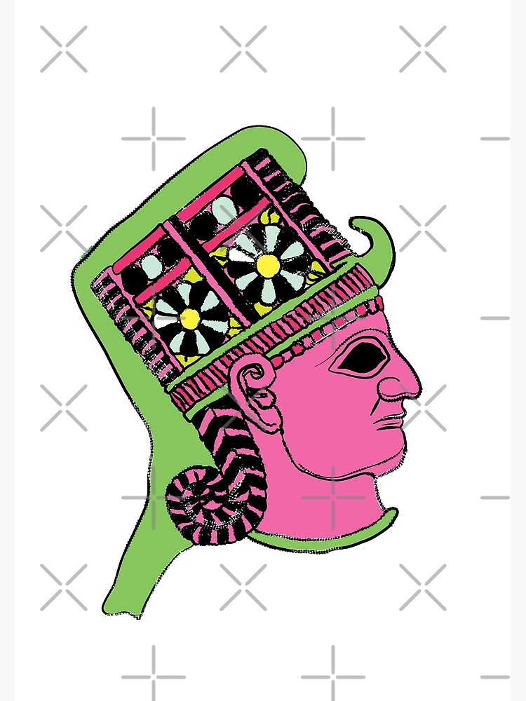 "Kubaba Sumerian Queen Powerful ancient woman " Art Print for Sale by ...