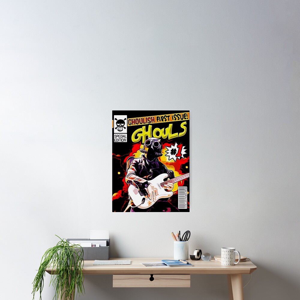 "GHOST BAND GHOULS COMIC COVER SPECIAL EDITION" Poster for Sale by ...