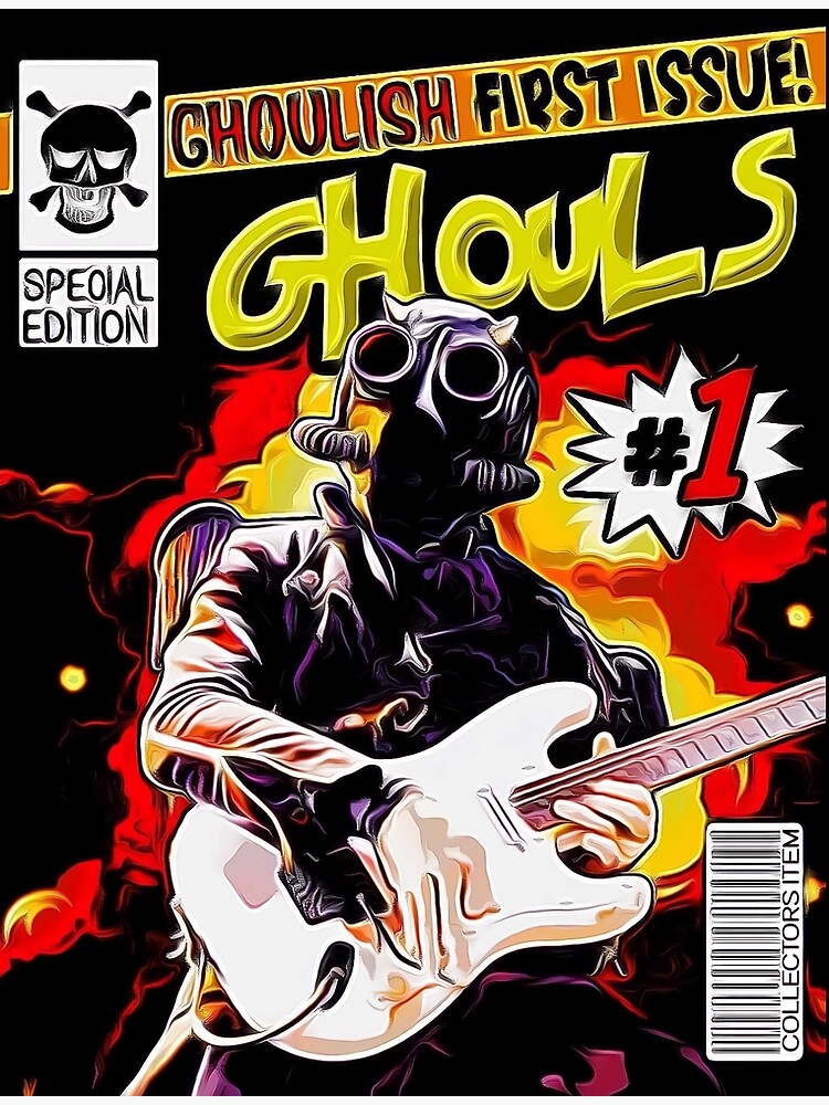 "GHOST BAND GHOULS COMIC COVER SPECIAL EDITION" Poster for Sale by ...