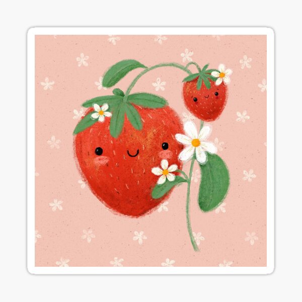 "Happy Cute Cherry" Sticker for Sale by TheCoolGuys | Redbubble