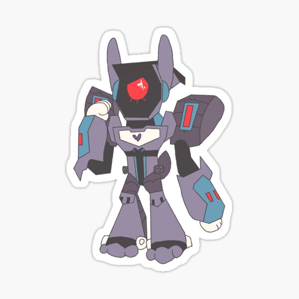 "Bunny Shockwave" Sticker by tralma | Redbubble