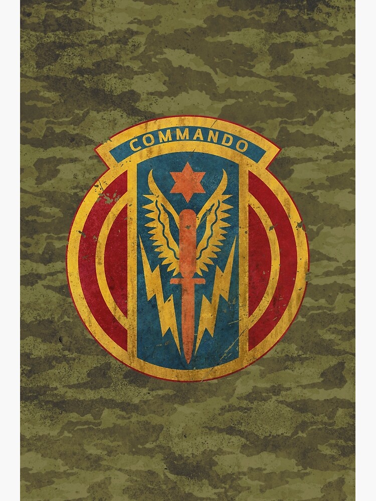 "Commando Emblem V01" Poster for Sale by Lidra-Redesign | Redbubble