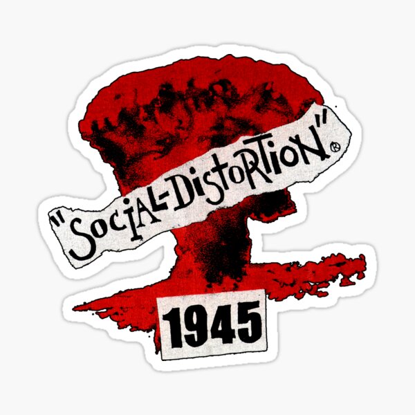 "best social distortion" Sticker for Sale by jumtsunh | Redbubble