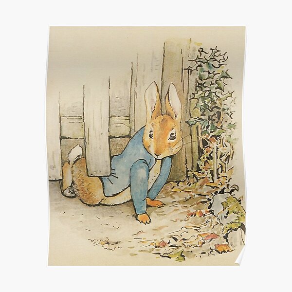 "The Tale of Peter Rabbit (1902) - Beatrix Potter" Poster for Sale by ...