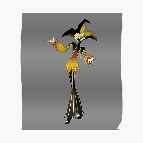 "Helluva Boss Fizzarolli" Poster for Sale by LittleDelta | Redbubble