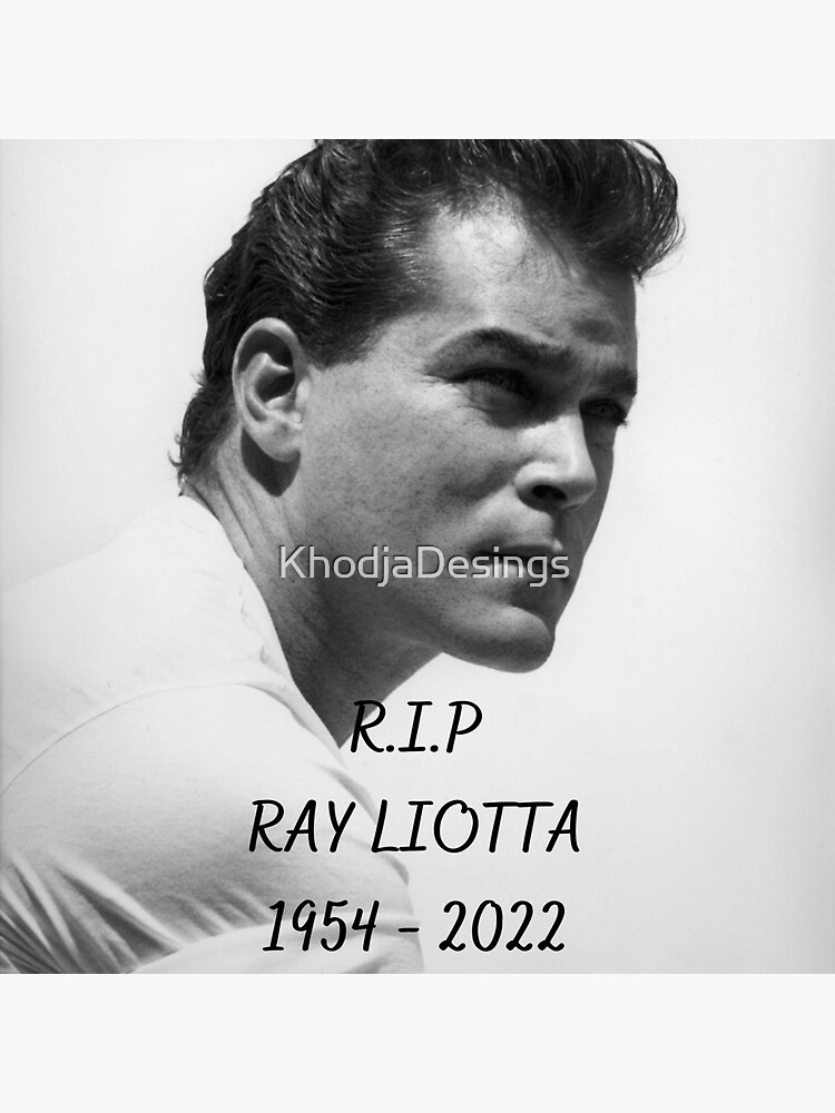 "Rip Ray liotta " Sticker by KhodjaDesings | Redbubble