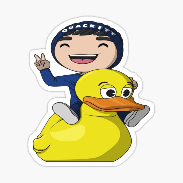 "quackity youtooz " Sticker for Sale by Fineshopify | Redbubble