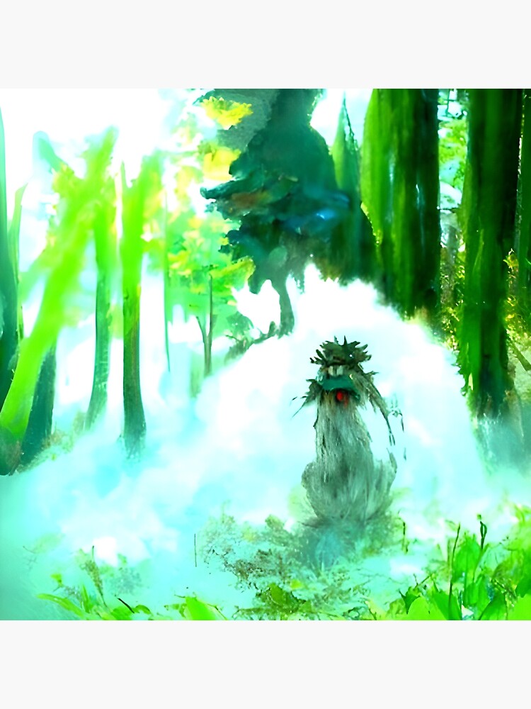 "Forest Imp" Poster for Sale by Liminal-Breath | Redbubble