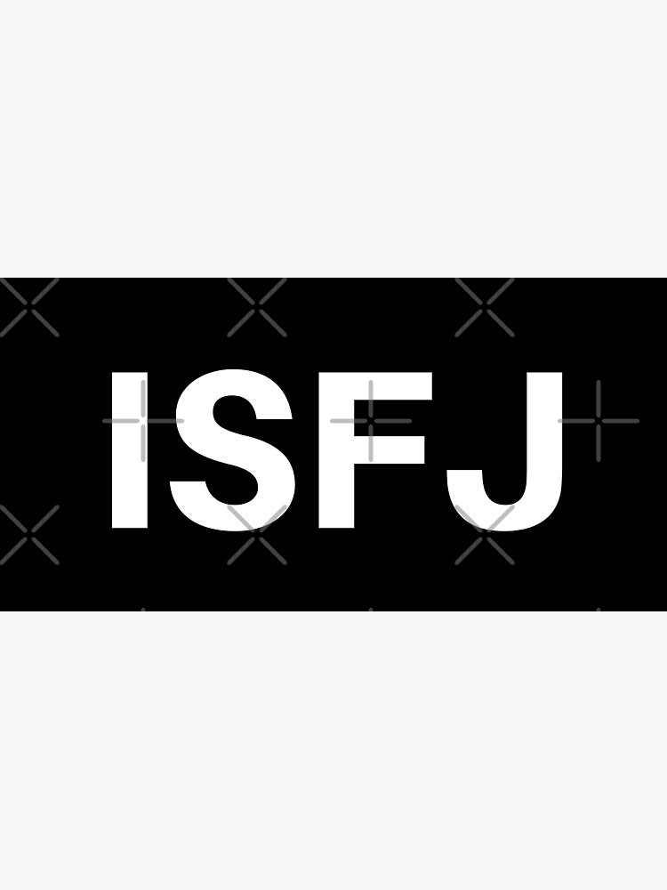 "ISFJ Sticker" Sticker for Sale by Typify | Redbubble