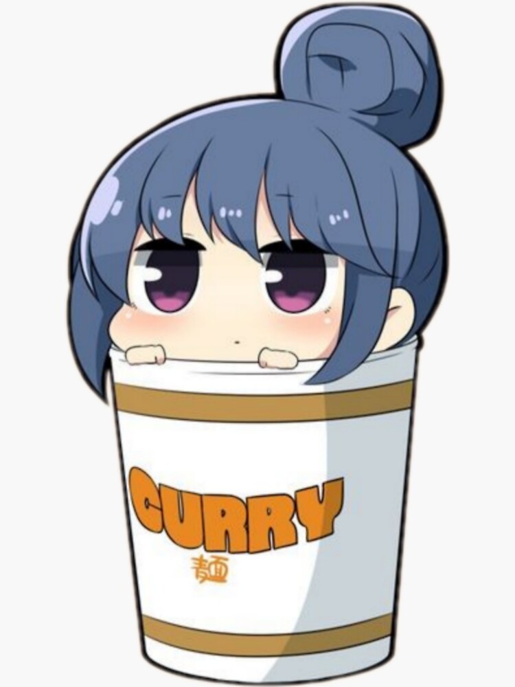 "Yuru Camp" Sticker by AniePieArt | Redbubble