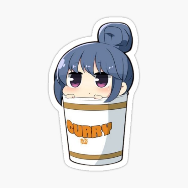"Yuru Camp" Sticker by AniePieArt | Redbubble