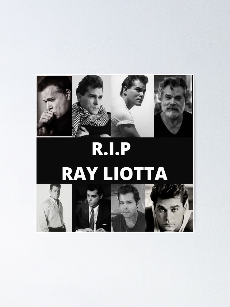 "Rip Ray liotta " Poster by KhodjaDesings | Redbubble